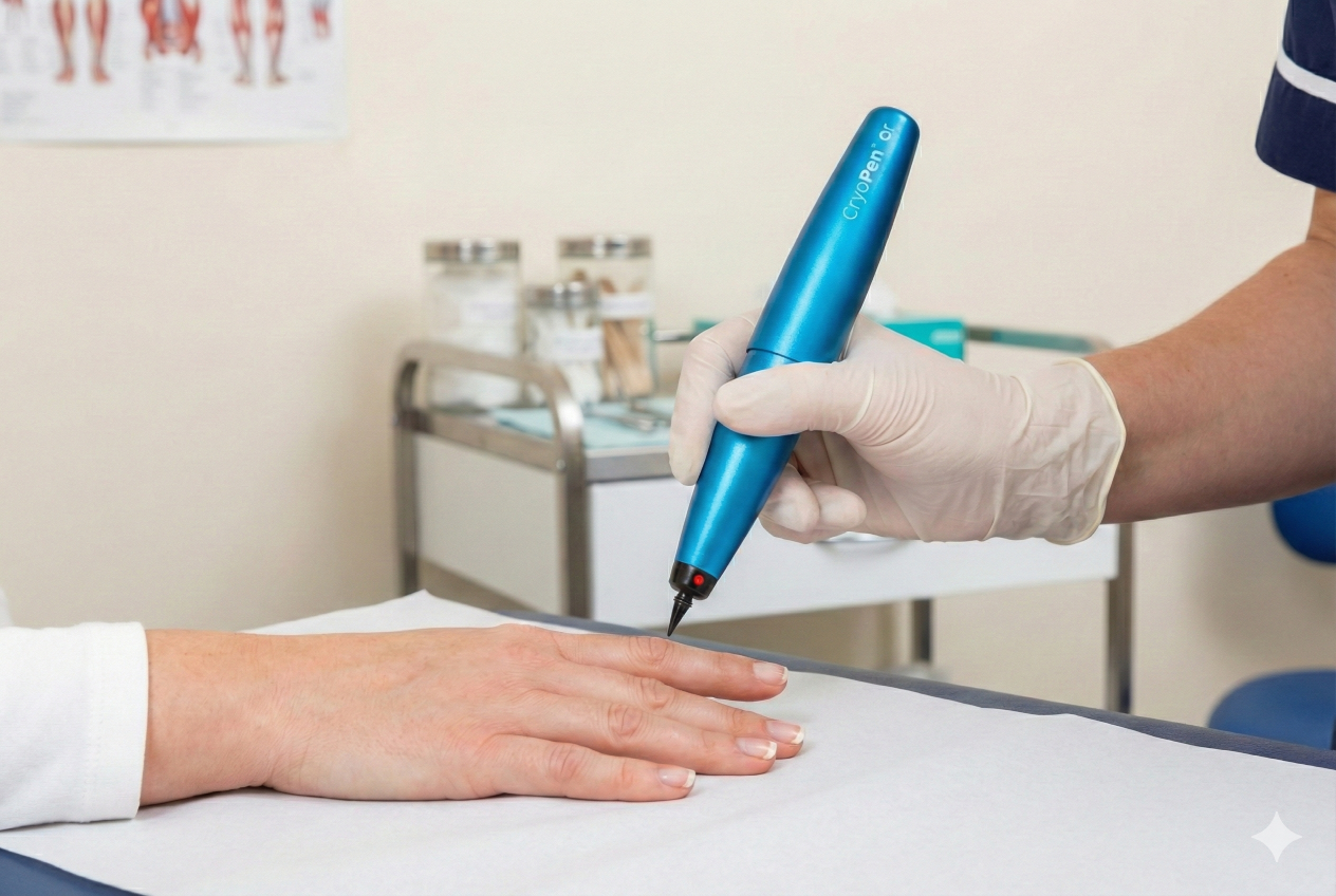 Cryotherapy - Papplewick Foot & Healthcare